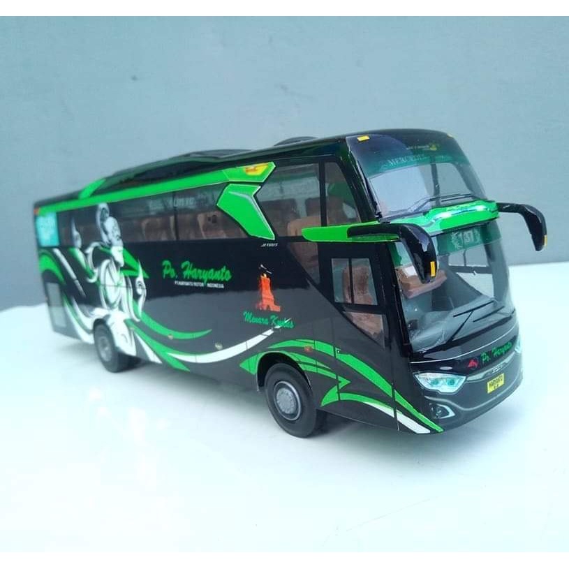 Jual SEGUNDO - Miniatur Bis Indonesia PO Haryanto (Hijau) SHD3 Voyager ...