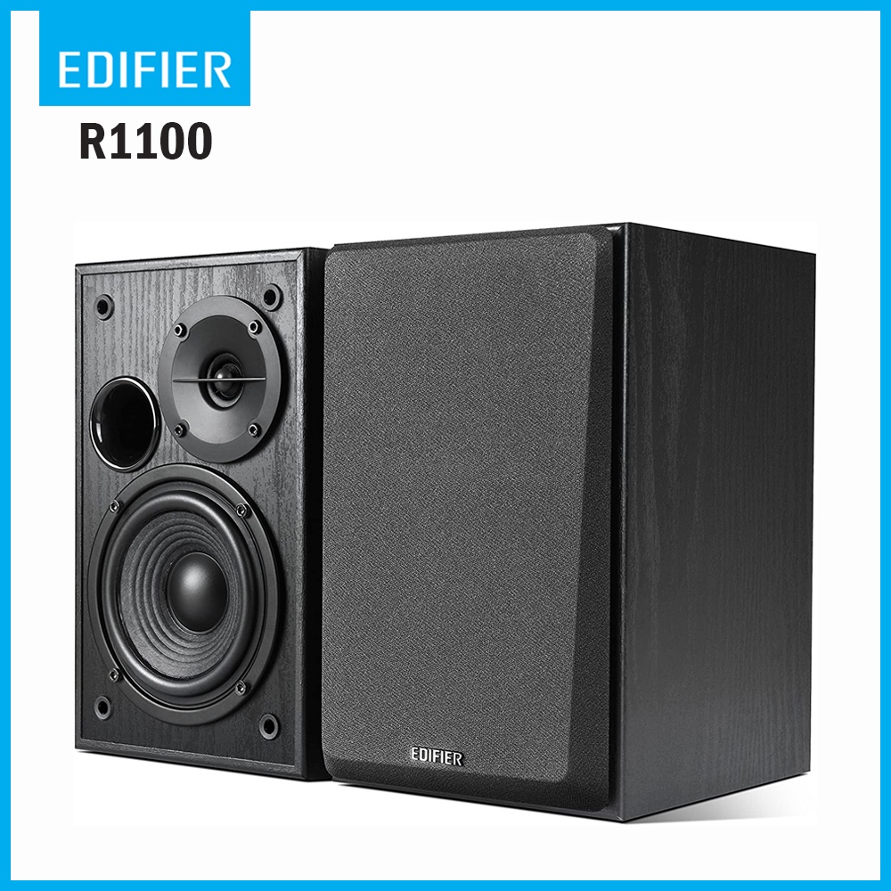 Jual Edifier Bookshelf Active Stereo Speaker 2.0 - R1100 | Shopee Indonesia