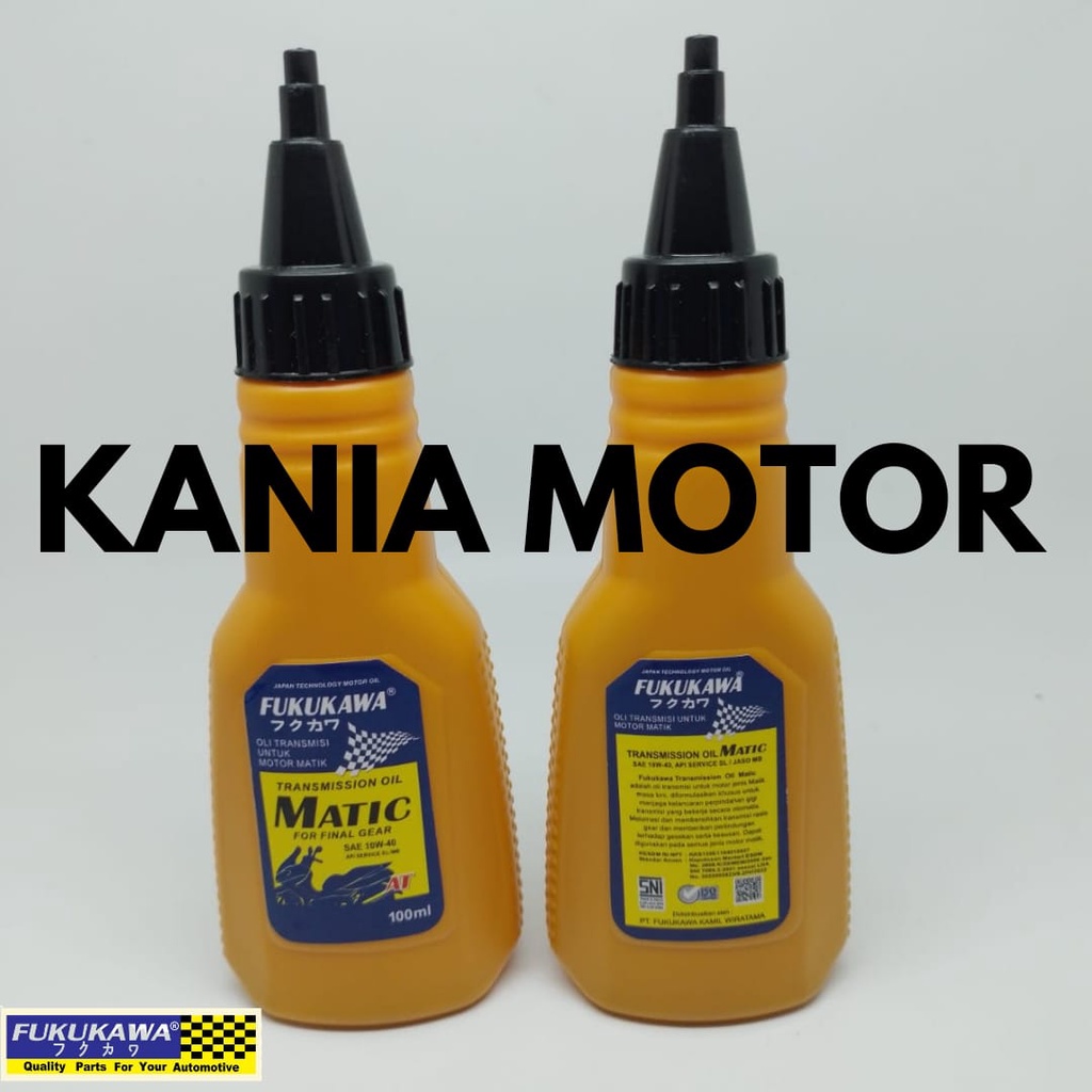 Jual OLI GARDAN MATIC YAMAHA /OLI MATIC 100 ML TRANSMISI MOTOR MATIC ...