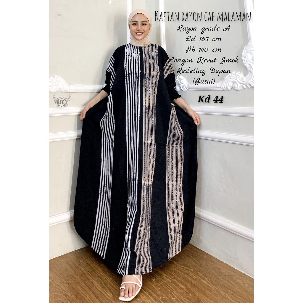 Jual KAFTAN RAYON CAP JUMBO/KAFTAN WANITA/KAFTAN VIRAL/KAFTAN JUMBO ...