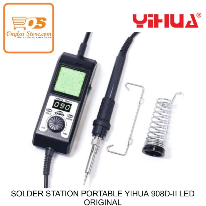 Jual SOLDER STATION PORTABLE YIHUA 908D-II LED ORIGINAL | Shopee Indonesia