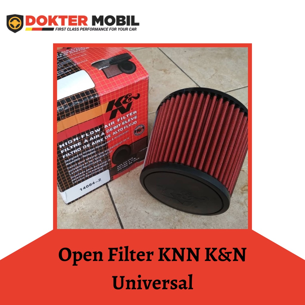 Jual Open Filter KNN K&N Universal 2.5 inch / 3 inch | Shopee Indonesia