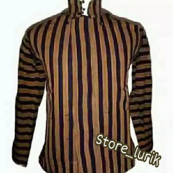 Jual Terbaru Baju Surjan Lurik Pria // Baju Lurik Batik Pria // Baju ...