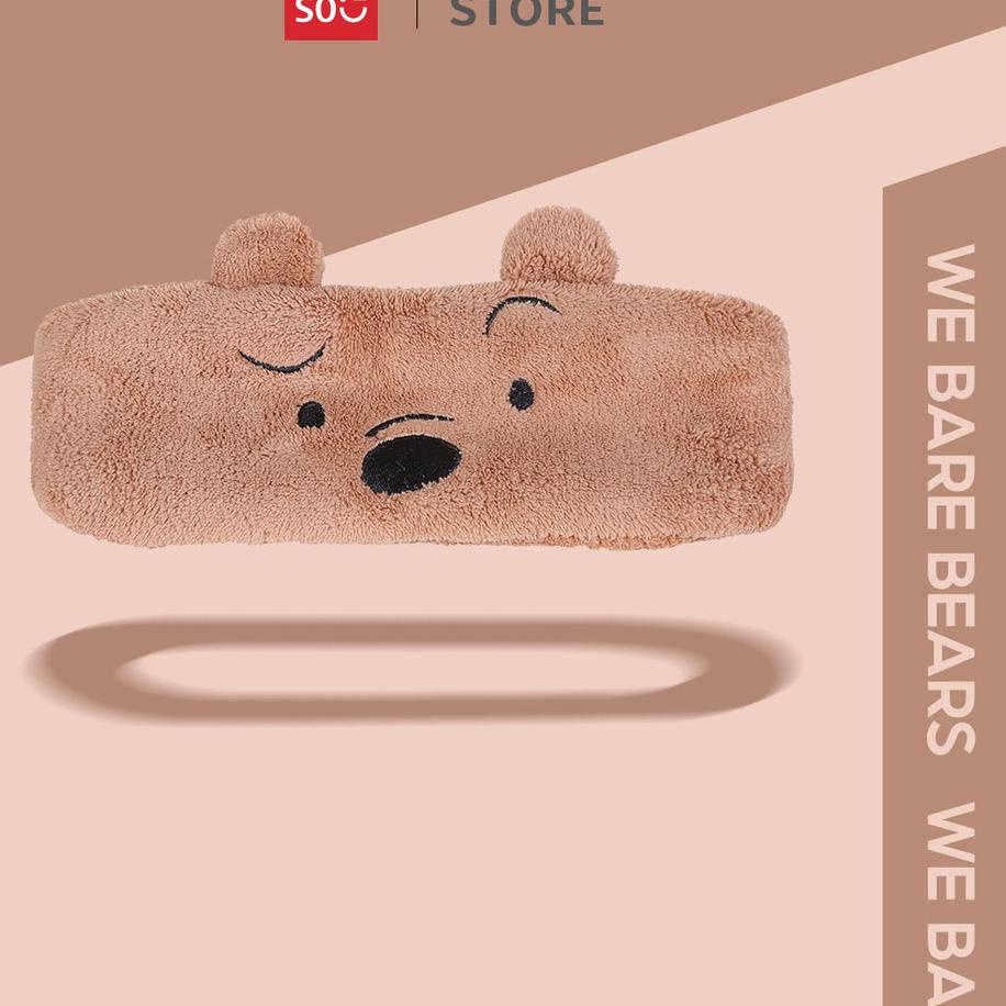 Jual URD142 Miniso Bando We Bare Bears-Headband Aksesoris Rambut Cuci ...