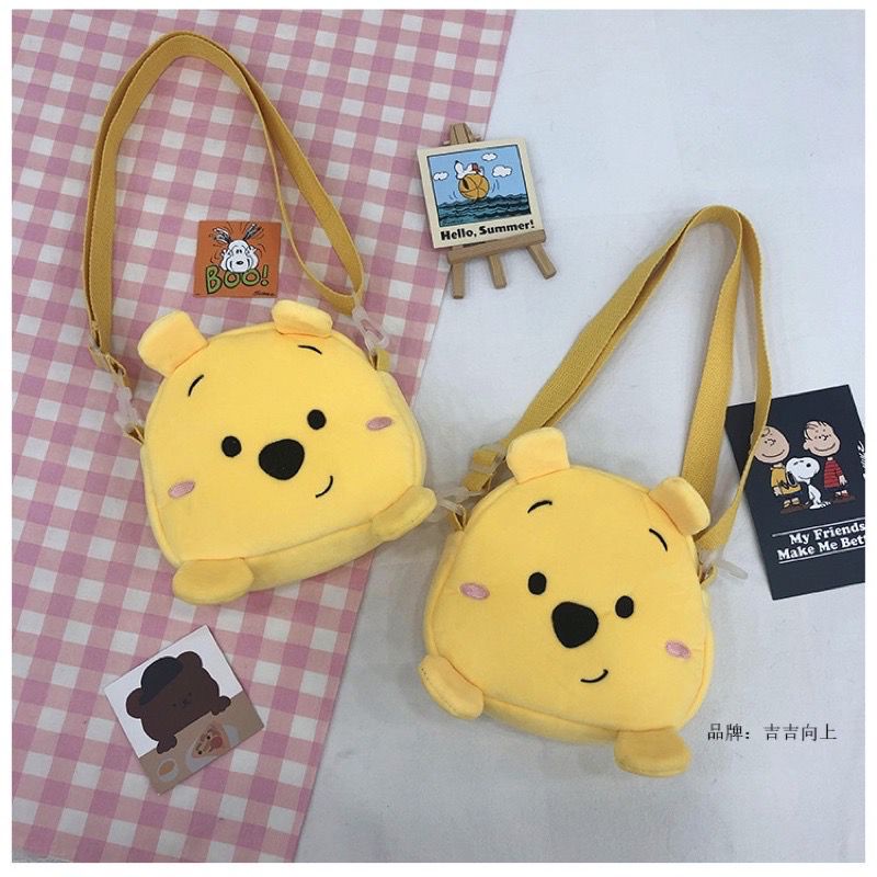 Jual Boneka Tas winnie the pooh - Tas selempang Boneka Pooh - Tas lucu ...