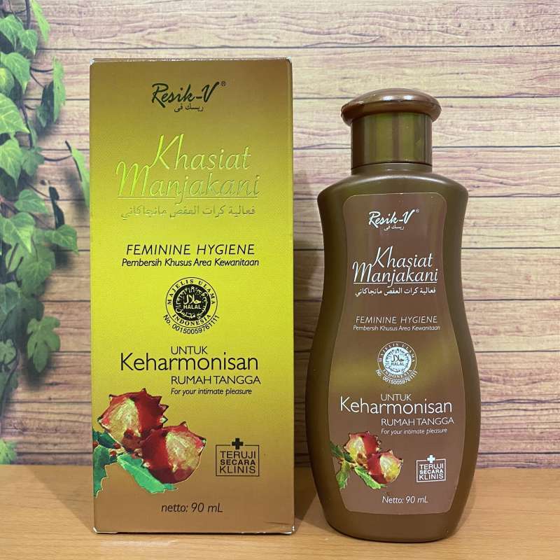 Jual RESIK V KHASIAT MANJAKANI ORIGINAL 50ml, 90 ml- Feminine Hygiene ...