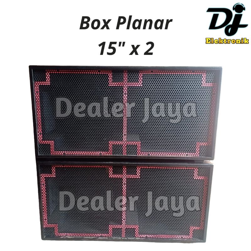Jual Box Speaker Model PLANAR Subwoofer / Sub 15" x 2 - 15 inch ...