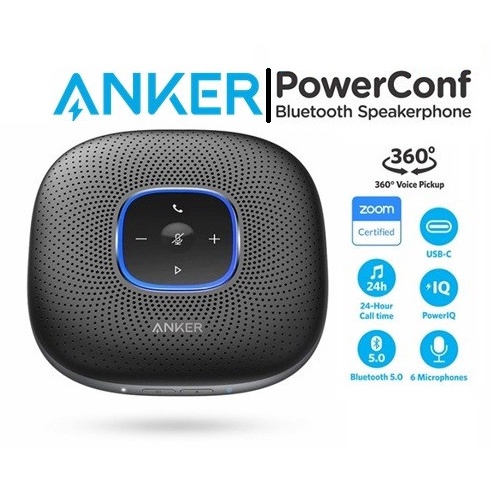 Jual Speaker Anker Powerconf Bluetooth Speaker With Mic Meeting ...