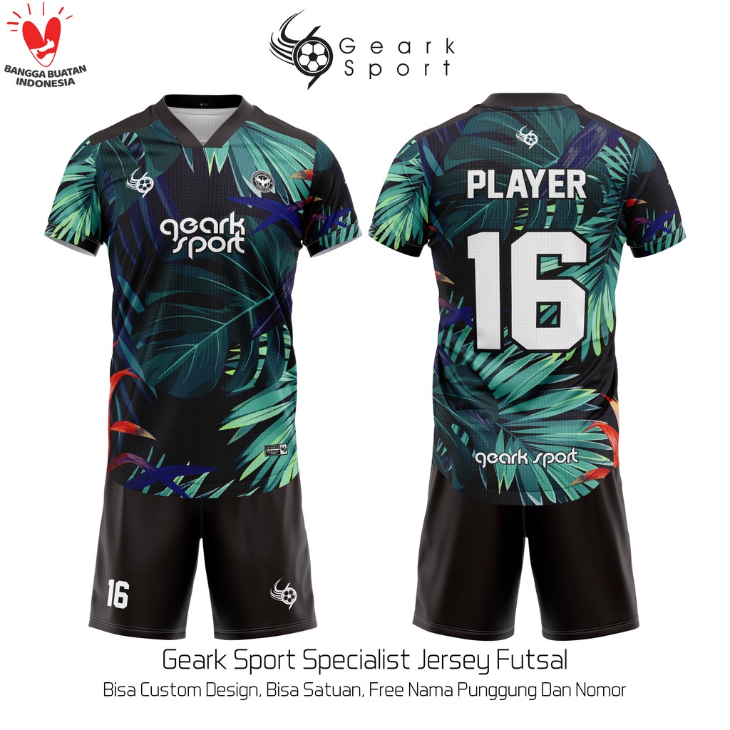 Jual JERSEY FUTSAL/BOLA CUSTOM FULL PRINTING BAJU FUTSAL FREE NAMA ...