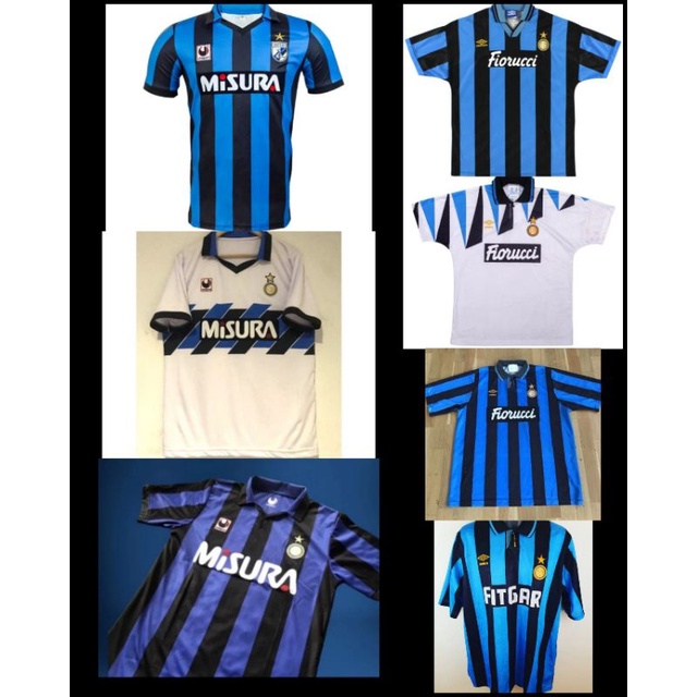 Jual Jersey Inter 1988/Jersey Inter 1990 Home Away/Jersey Inter 1991 ...