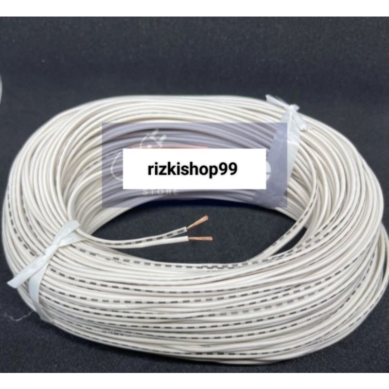 Jual Kabel AWG-24 2x18 0,12 50m (Kabel dengan jumlah serabut 2 x 18 serabut ) | Shopee Indonesia