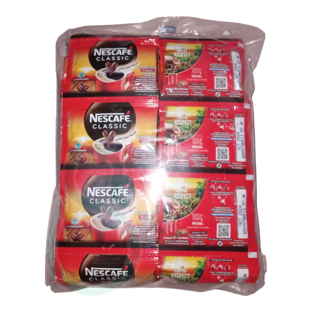 Jual NESCAFE Classic Black Coffee Powder Kopi Klasik Hitam Bubuk ...
