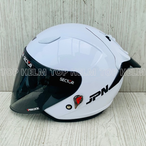 Jual Helm Motor Half Face Standar JPN Original Sni Dewasa / HELM SNI ...