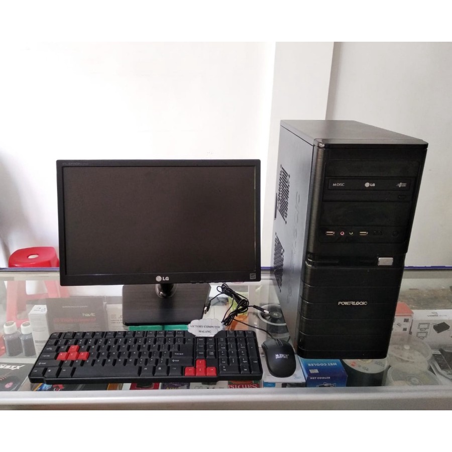 Jual Komputer PC Rakitan i3 2010 ram 4Gb hdd 500gb monitor 16 | Shopee ...