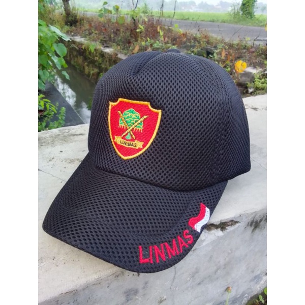 Jual Topi Linmas Hitam Terbaru | Shopee Indonesia