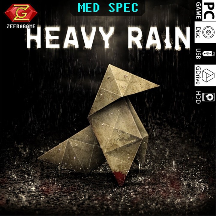 Jual HEAVY RAIN PC Full Version/GAME PC GAME/GAMES PC GAMES | Shopee ...