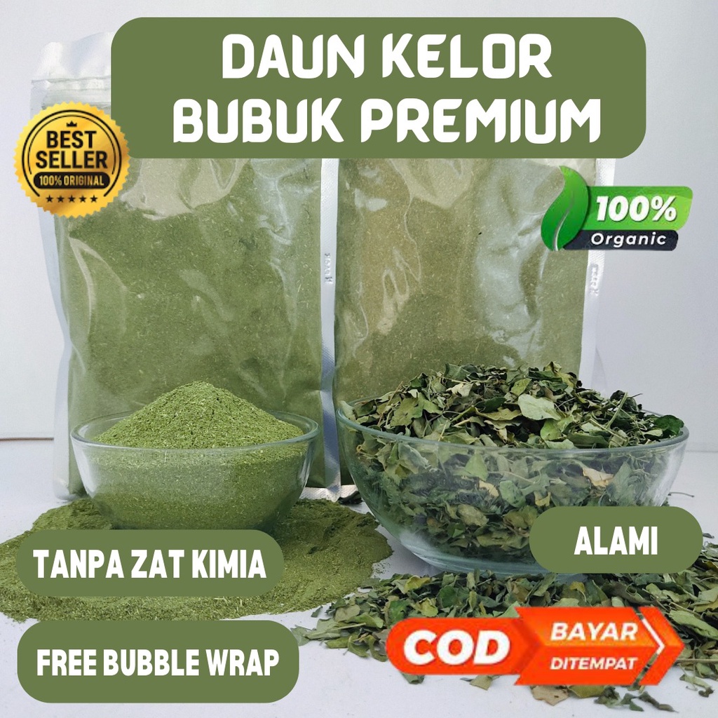 Jual BUBUK DAUN KELOR GRADE A - HERBAL BUBUK DAUN KELOR | Shopee Indonesia