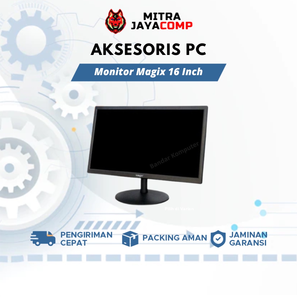 Jual Monitor LED Magix 19 inch Full HD Support VGA dan HDMI | Shopee ...