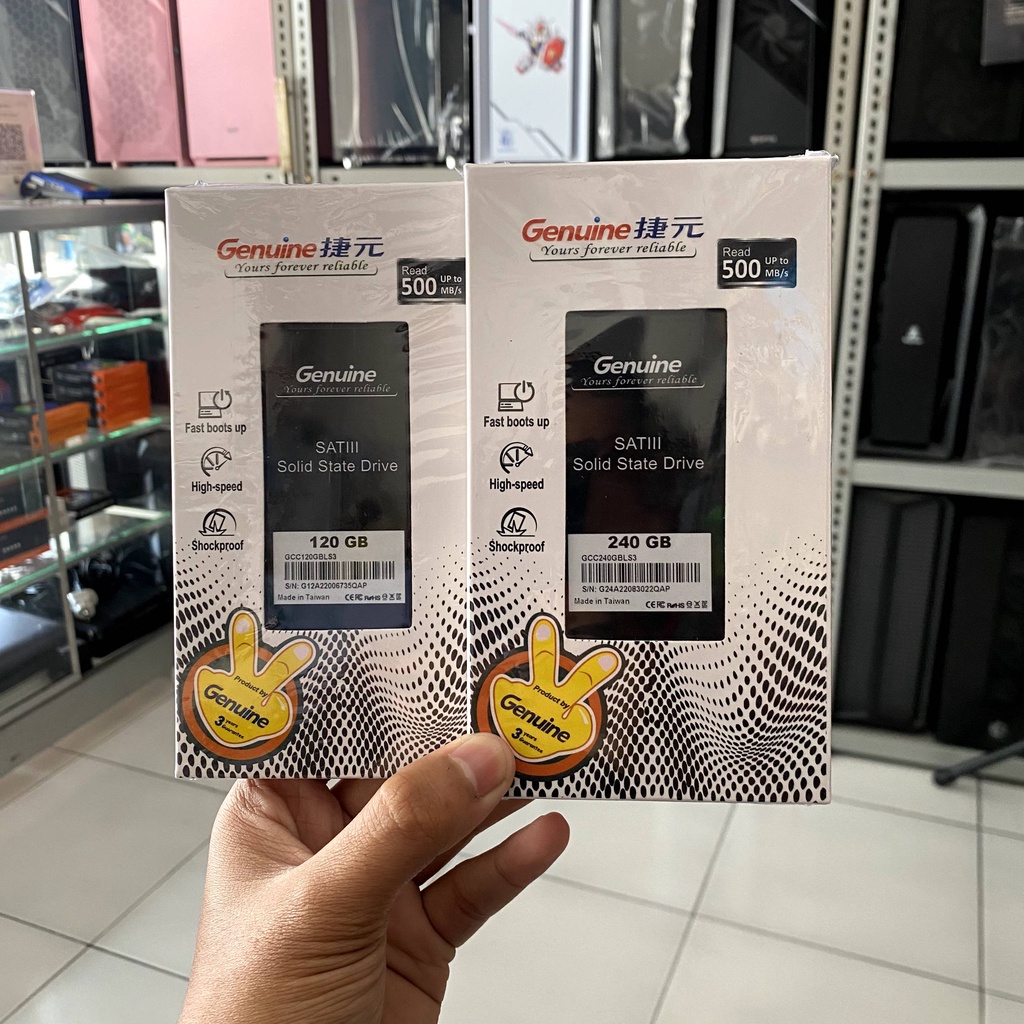 Jual SSD Genuine Sata 3 6Gbps 2,5inch SSD Sata 2.5" SSD Sata 120GB ...