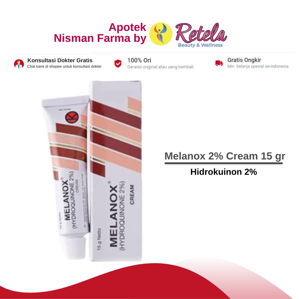 Jual MELANOX 2% CREAM 15 GRAM | Shopee Indonesia
