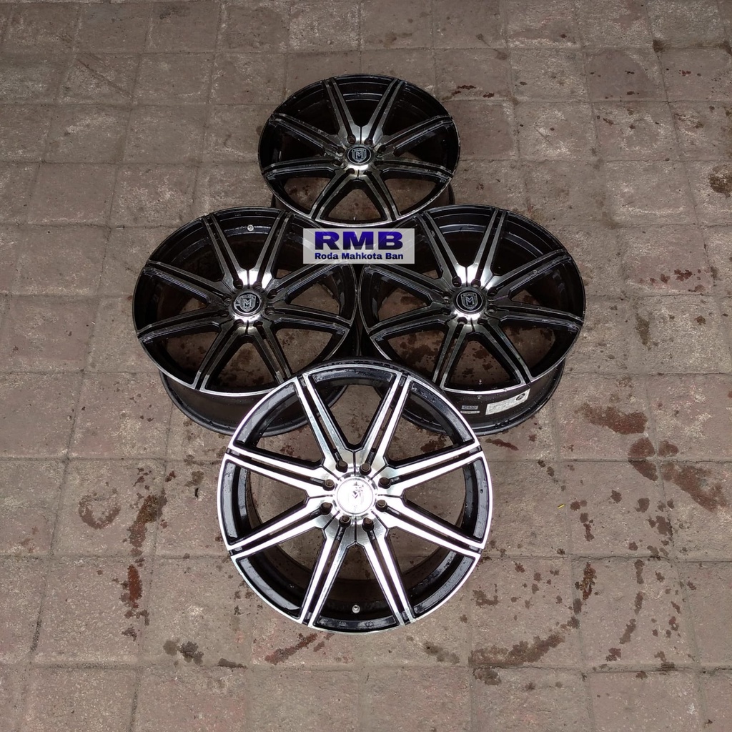 Jual VELG MOBIL COPOTAN MODEL MILANO RING 17 PCD HOLE BAUT 4X100 DAN ...