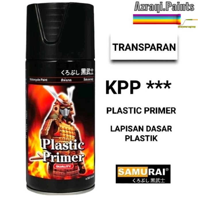 Jual SAMURAI PAINT PLASTIC PRIMER KPP *** ( 300 ML ) LAPISAN DASAR ...