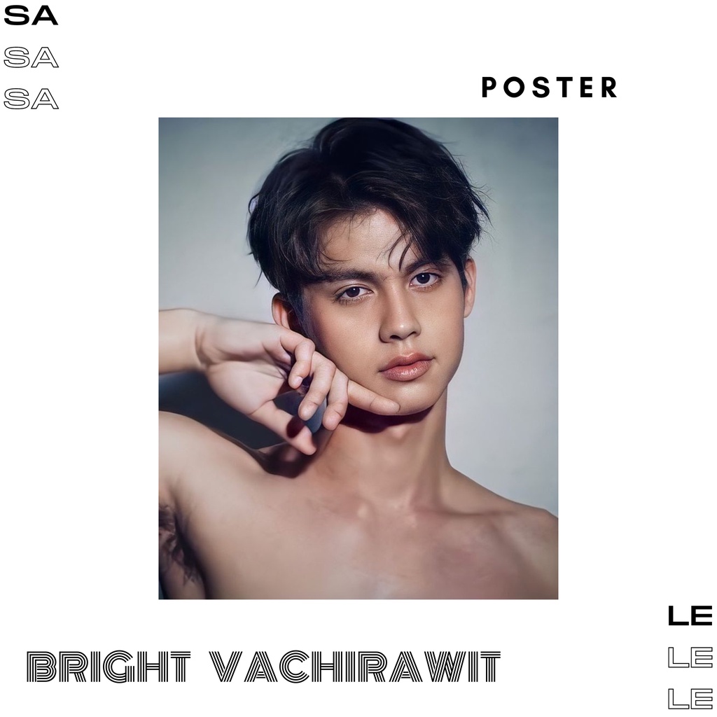 Jual Poster Dinding Bright Vachirawit Ukuran A3 A4 Bisa Custom