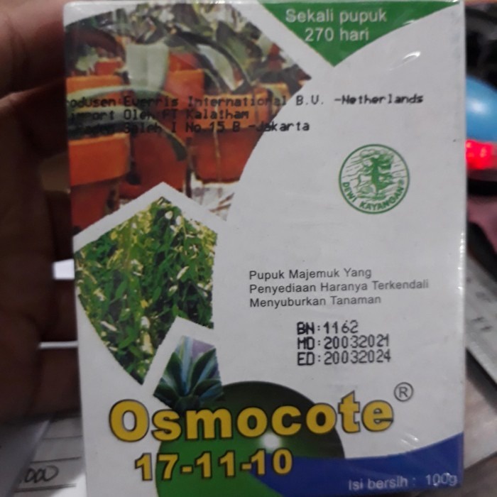 Jual Dekastar 17 11 10, dus 100 GRAM, osmocote dus 100 gram | Shopee ...