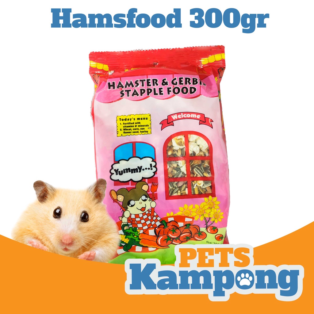 Jual Hamsfood Makanan Hewan /Makanan Hamster /Hamster Food300g | Shopee ...