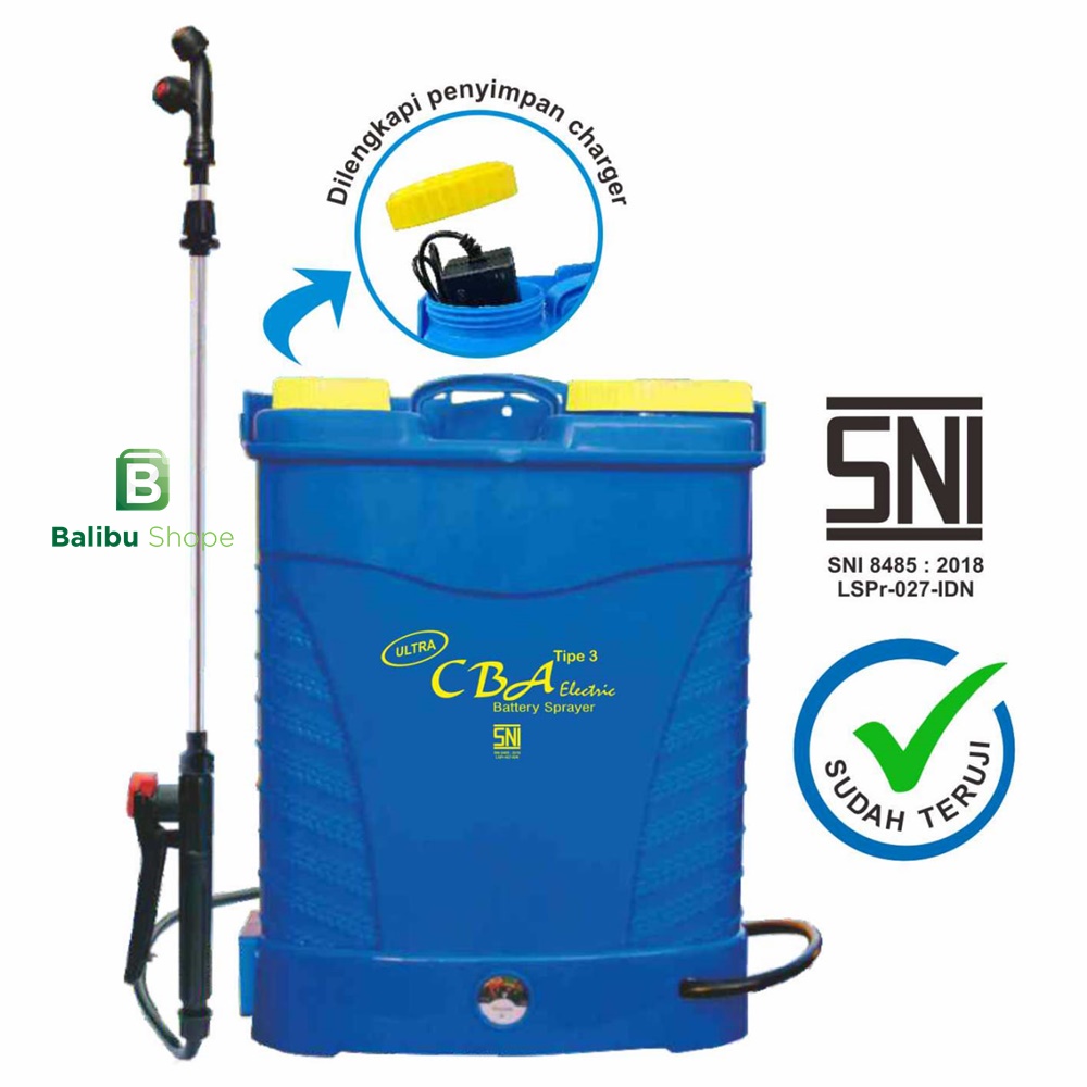 Jual Sprayer CBA Ultra electric Battery Sprayer 16 liter | Shopee Indonesia