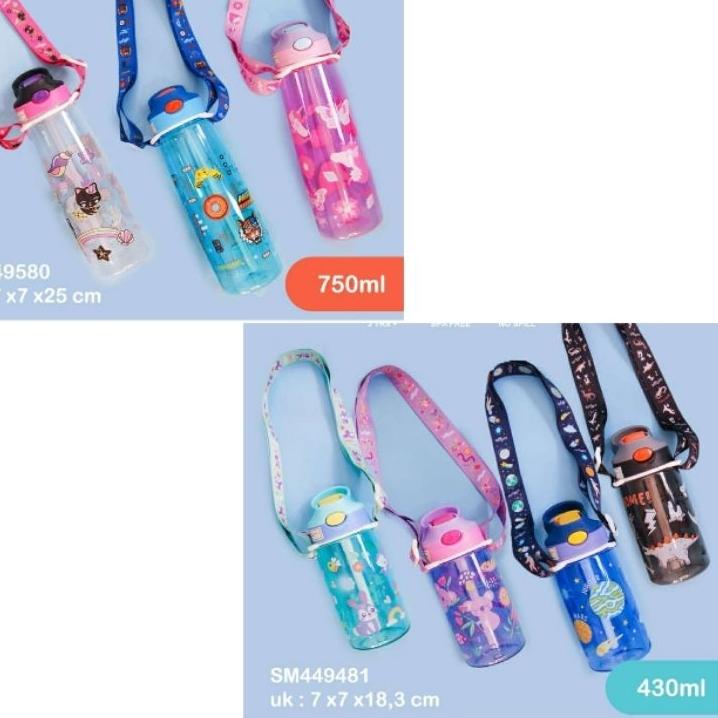 Jual Belanja Murmer SMIGGLE junior Botol Air Minum Anak Sedotan ...