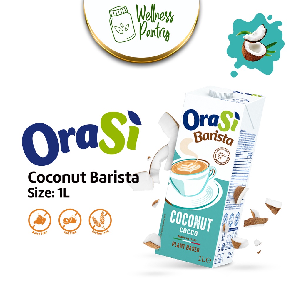 Jual Orasi Coconut Barista / Susu Kelapa Vegan Gluten Free | Shopee ...