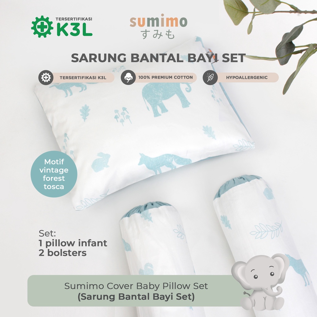 Jual Sumimo Cover Baby Pillow Set | Shopee Indonesia