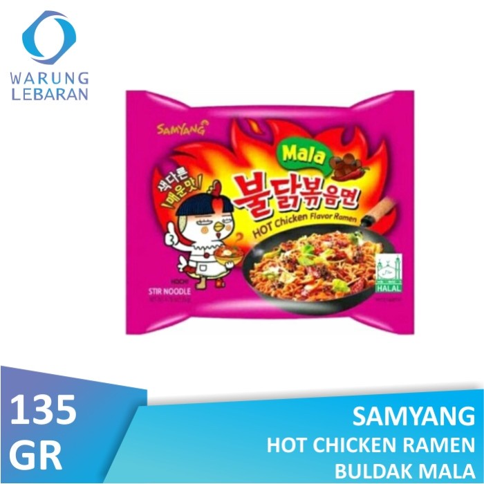 Jual Samyang Hot Chicken Ramen Buldak Mala 135gr | Shopee Indonesia