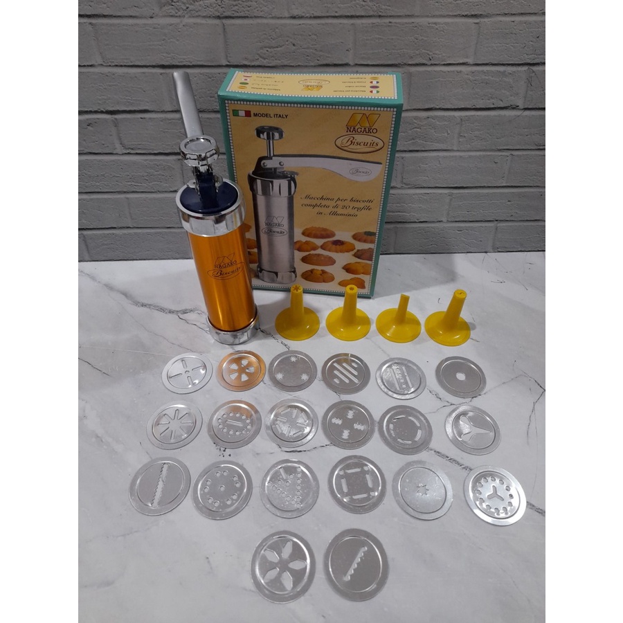 Jual CHS Alat Cetak Biscuits Cookies, Cetakan kue kering standart itali ...