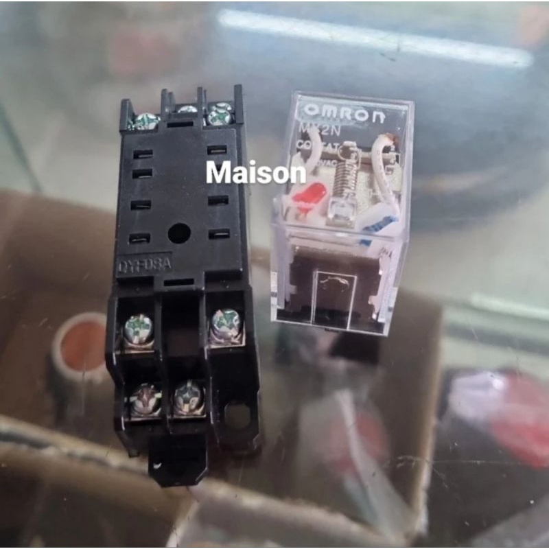 Jual Relay MY2N 110VAC + Socket / my2n 110v ac | Shopee Indonesia