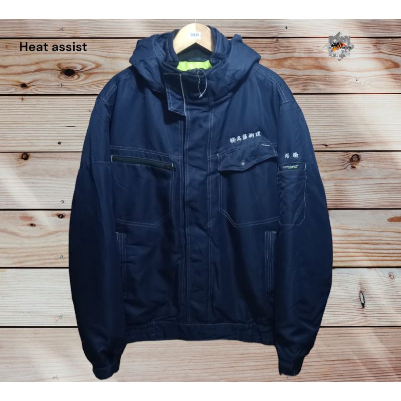 Jual JAKET HEAT ASSIST ORI-NEVY BRAND HEAT ASSIST JAKET TEBAL | Shopee ...