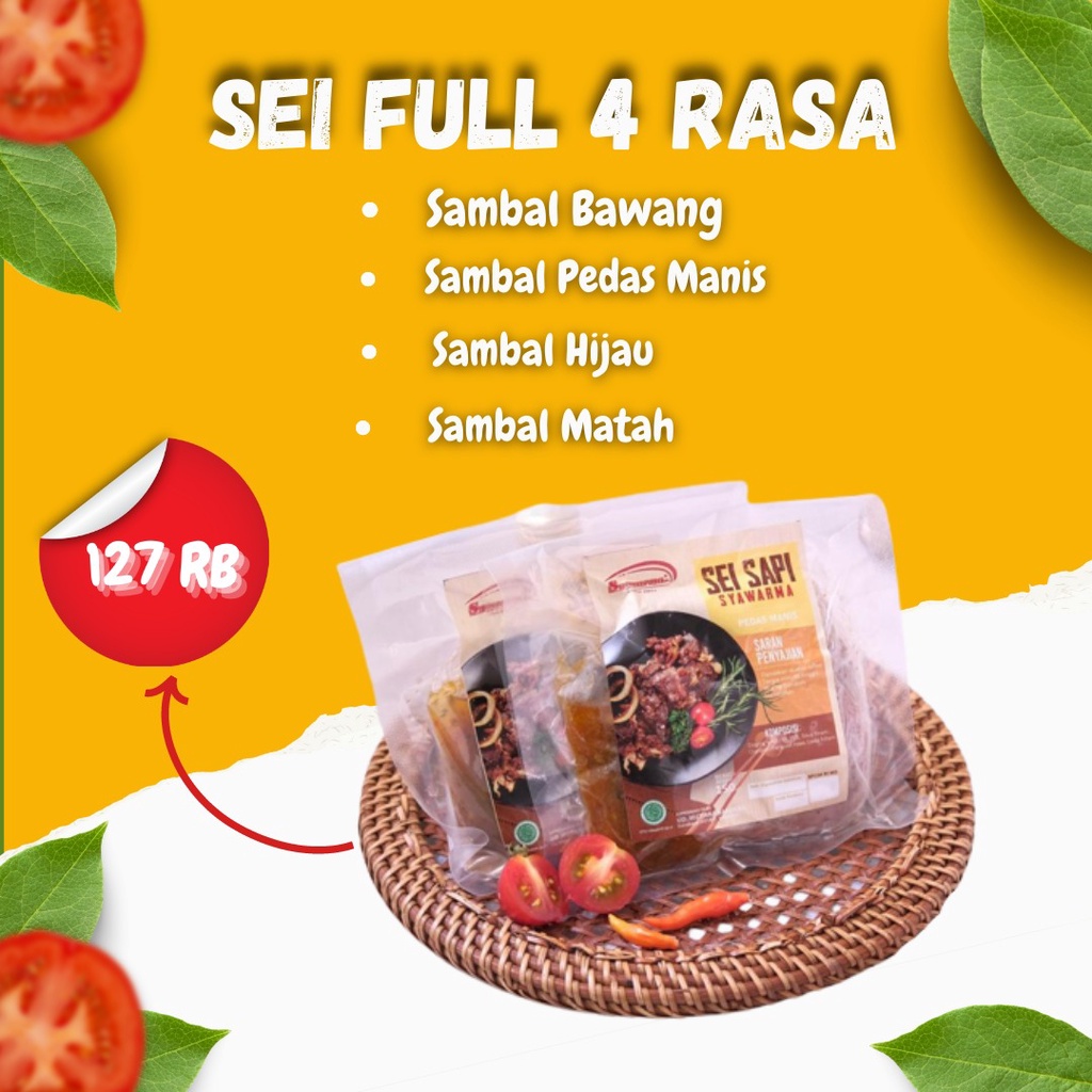 Jual SEI SAPI FULL 4 RASA | Shopee Indonesia