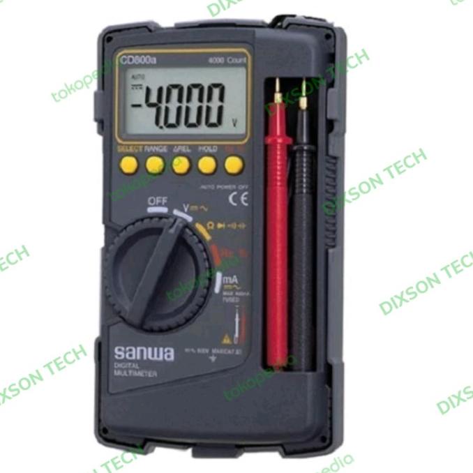 Jual ALAT UKUR DIGITAL MULTIMETER AVOMETER MULTITESTER SANWA | Shopee ...