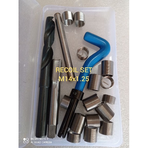 Jual recoil verbos m14x1.25/recoil set m14x1.25 untuk drat baut oli ...
