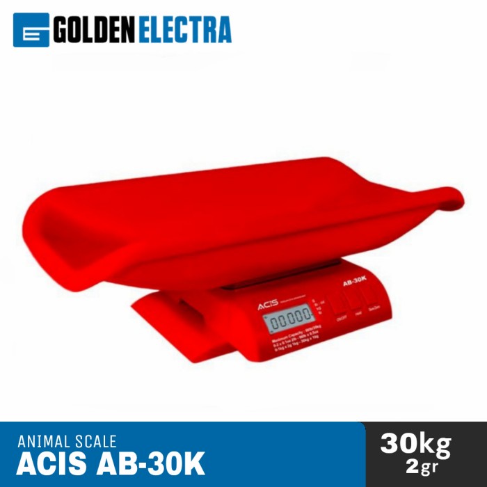 Jual Pengukur Timbangan Hewan 30Kg, Acis Ab-30K Animal Scale Pet Scale ...