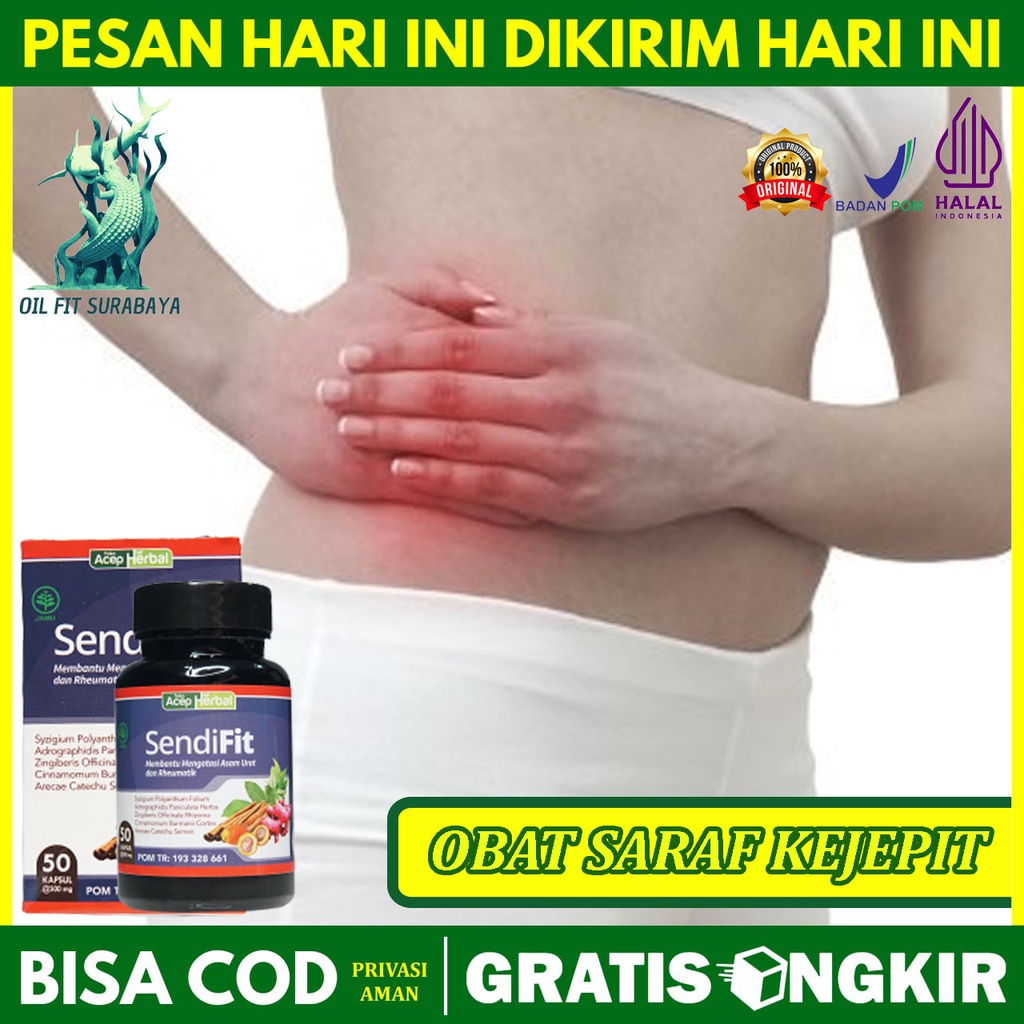 Jual Obat saraf Kejepit Pinggang - Saraf Kejepit Leher - Saraf Kejepit ...