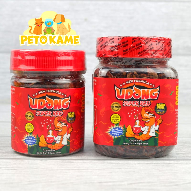 Jual Bang Fish UDANG SUPER RED | Pakan Ikan Channa Maru Auranti ...