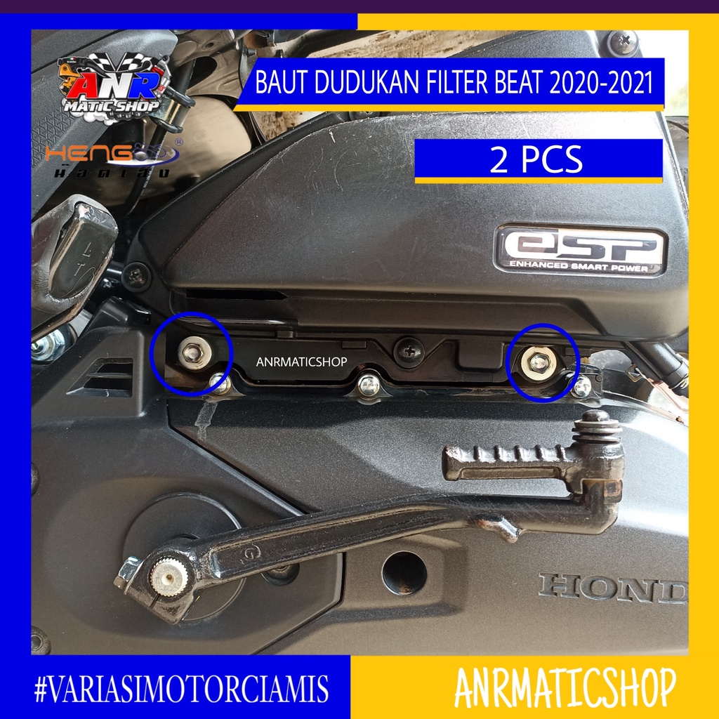 Jual Baut Dudukan Filter New Beat Led Scoopy Genio 2020 2021 Probolt Stainless Heng Thailand ...