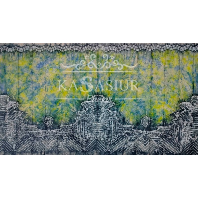 Jual KAIN SASIRANGAN by KASASIUR BANJAR MOTIF HUTAN KODE 02 | Shopee ...