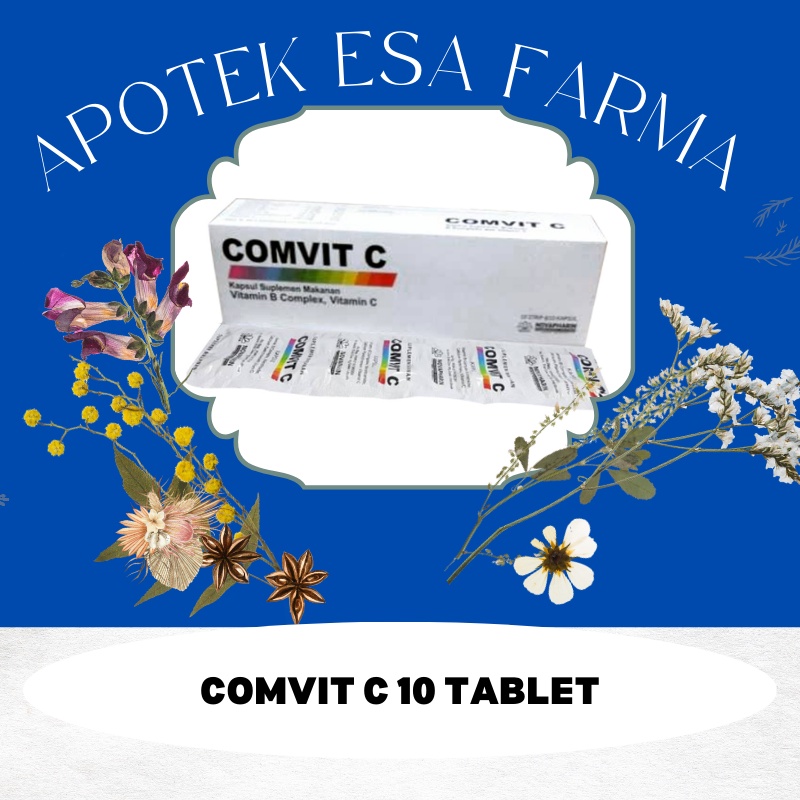 Jual COMVIT C VITAMIN C 500MG + B KOMPLEKS / FASFIT MULTIVITAMIN ISI ...