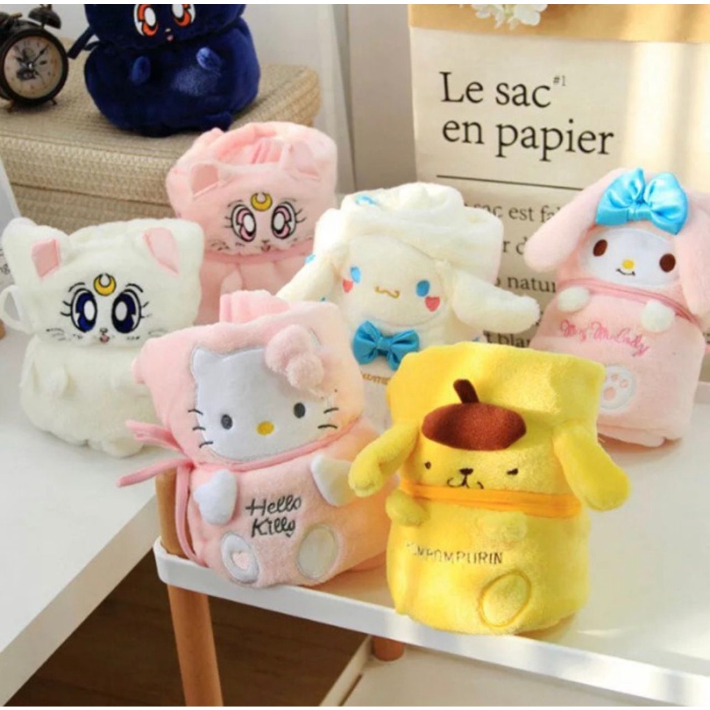 Jual EV B32 Selimut Anak Lucu Selimut Melody, , Pompompurin ...
