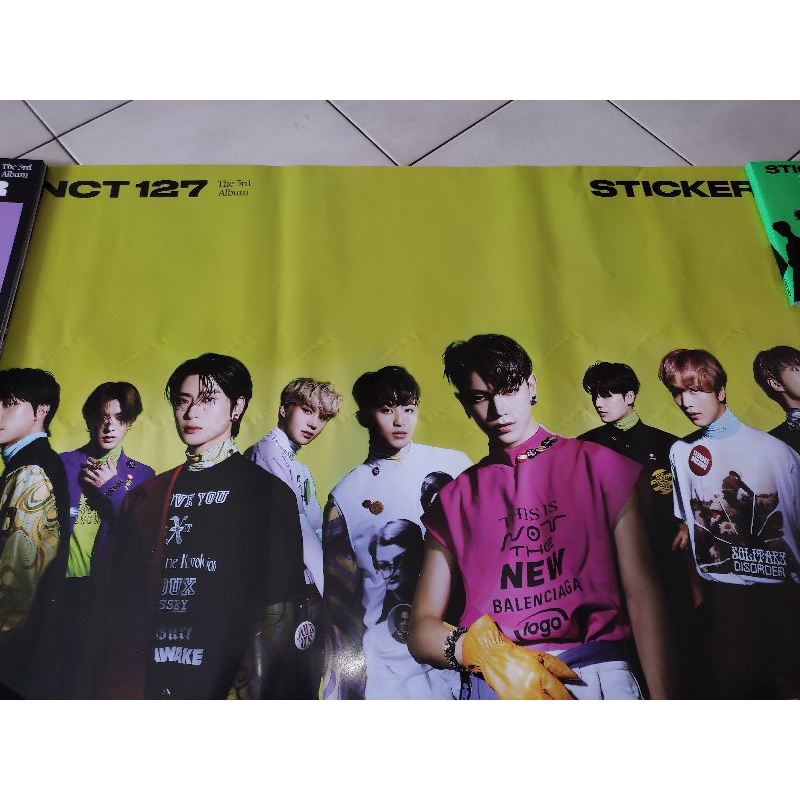 Jual OFFICIAL ROLLED POSTER NCT 127 STICKER STICKY | Shopee Indonesia
