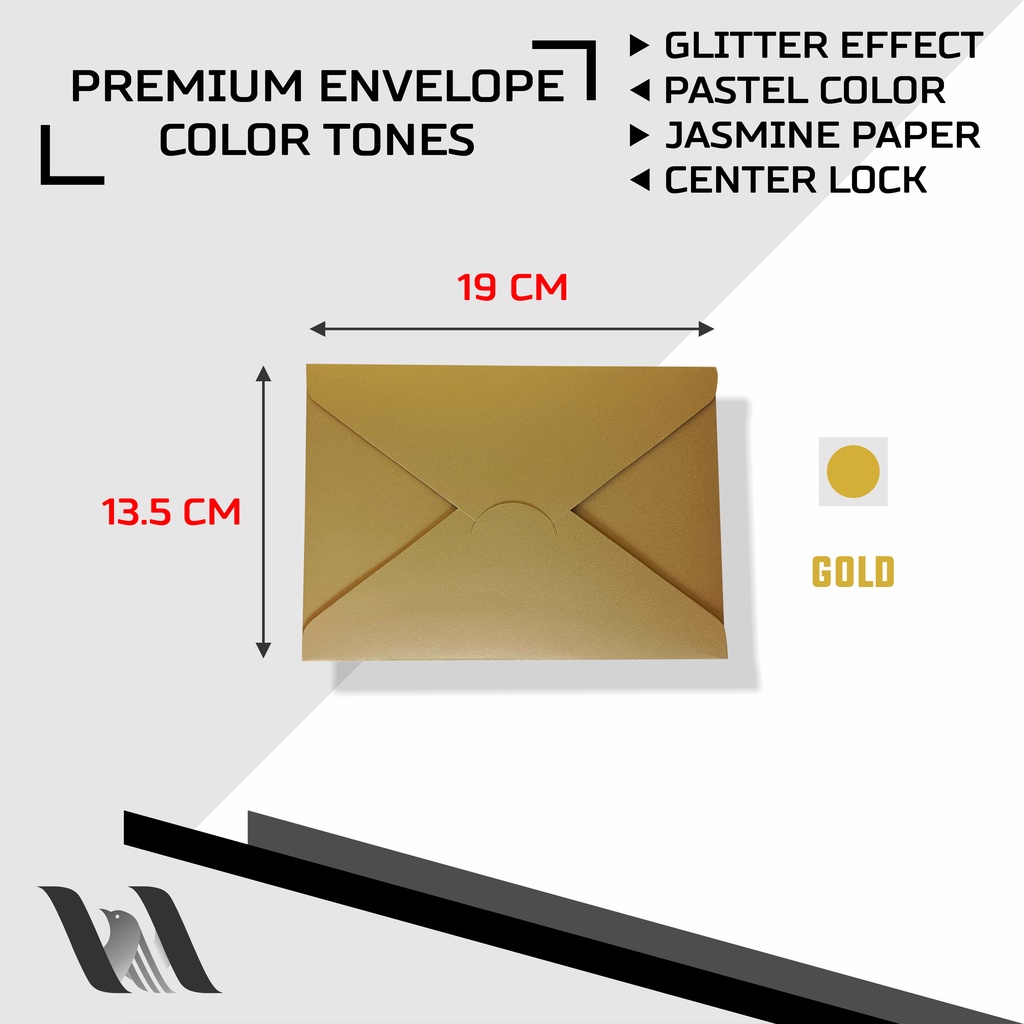 Jual PREMIUM ENVELOPE COLOR - AMPLOP ANGPAU TEBAL WARNA 1 - JASMINE ...