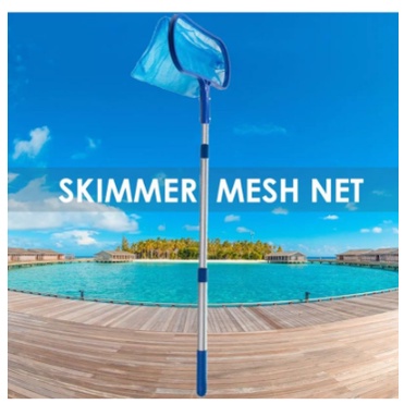 Jual Skimmer Net Sampah Serokan Jaring Pembersih Kolam Renang Koi Hot ...
